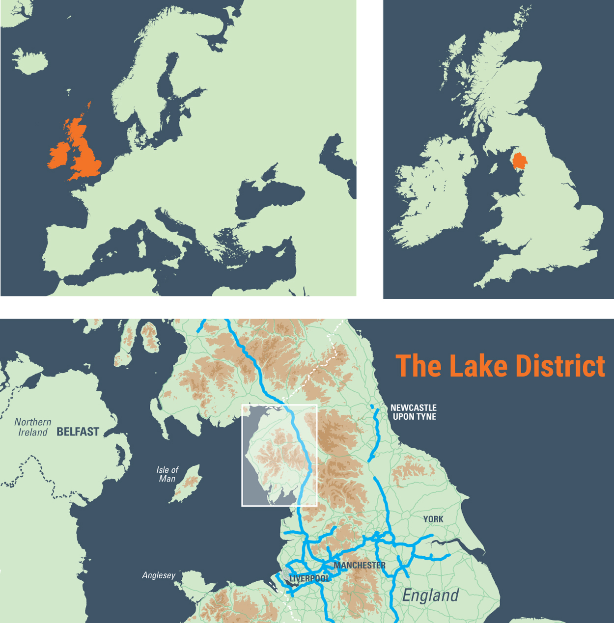 Lake District National Park Map - Lake District National Park Map ...